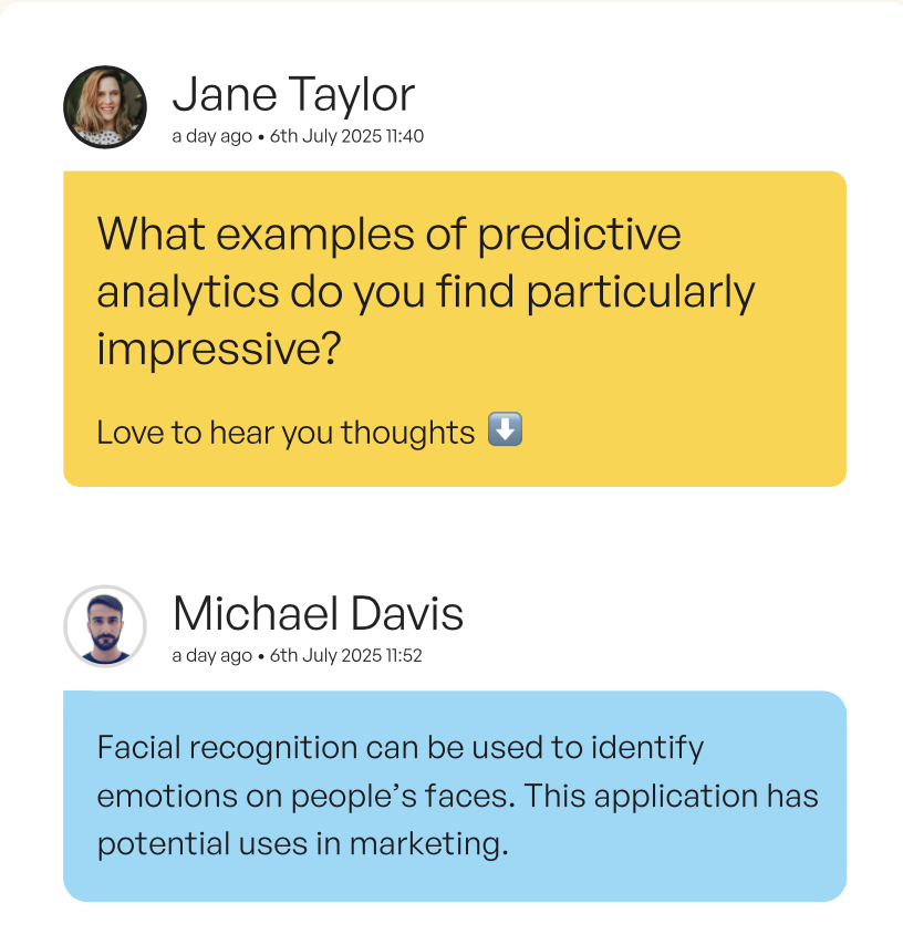 Laurillard’s Conversational Framework and the Six Learning Types